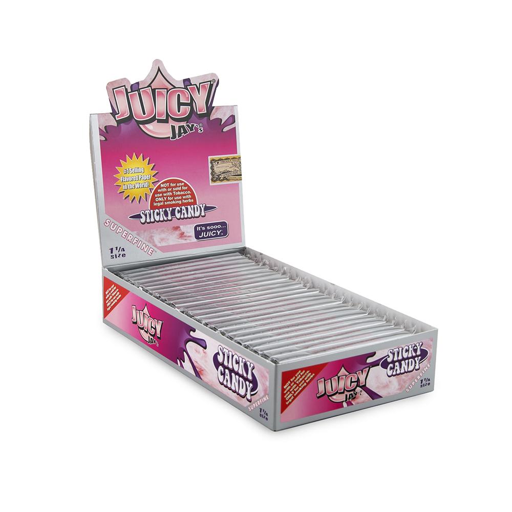 Juicy Jay Sticky Candy 1 1/4 Superfine Rolling Paper – Northern Gifts